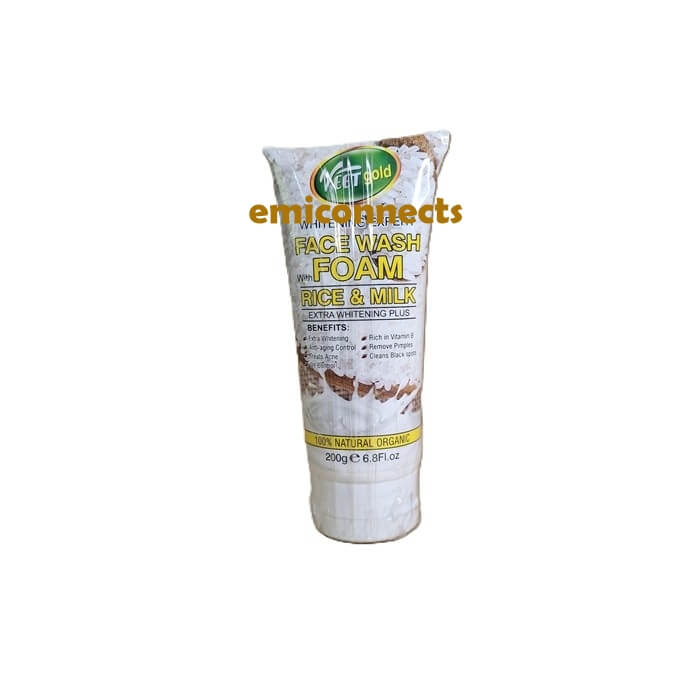 Veet Gold Rice And Milk Acid Super Lightening Face Wash