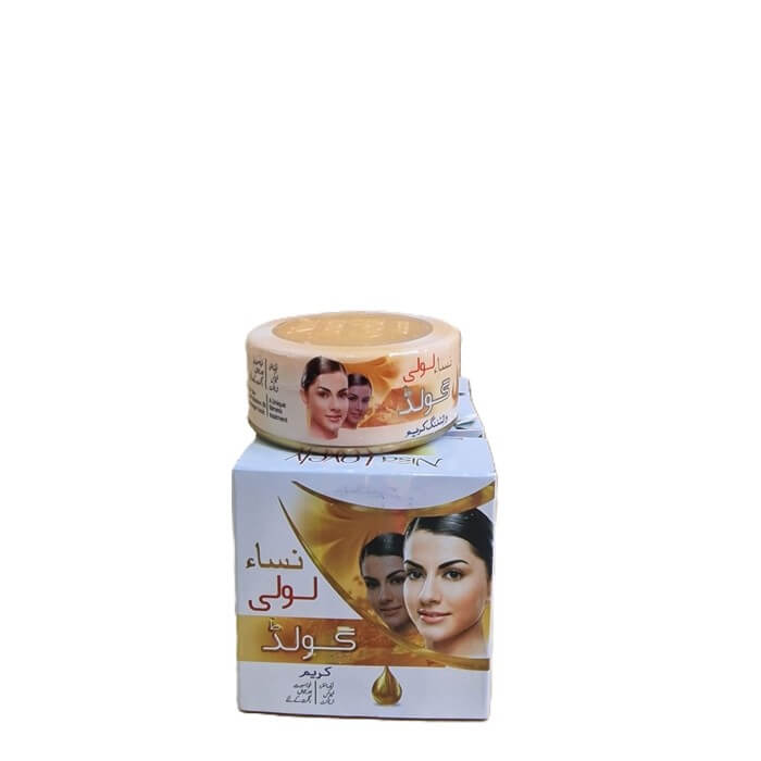 Nisa Lovely Gold Whitening Face Cream 30g (Strong Whitening Face Cream)