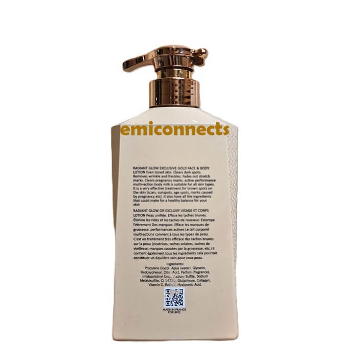 Radiant Glow Exclusive Gold Fast Whitening Lotion