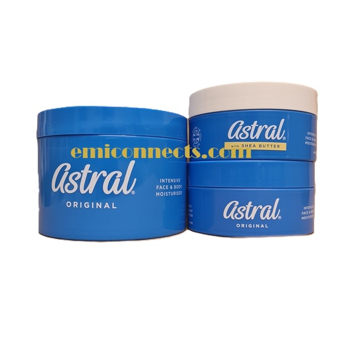 ASTRAL ORIGINAL FACE AND BODY MOISTURISER - 500ML