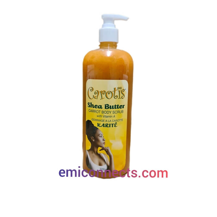 CAROTIS SHEA BUTTER CARROT BODY SCRUB