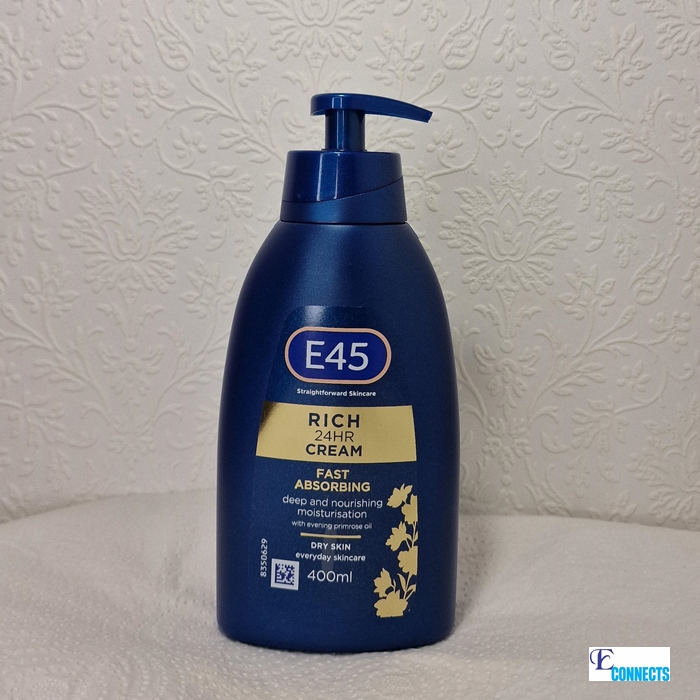 E45 Rich 24 Hour Cream with Pump 400ml