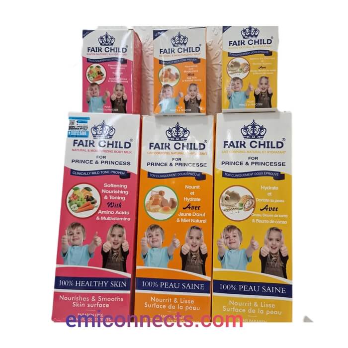 Fair Child Natural Moisturising Body Products