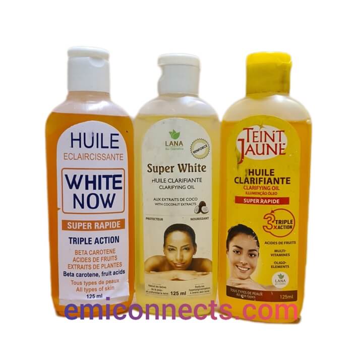 HUILE ECLAIRCISSANTE BODY OIL