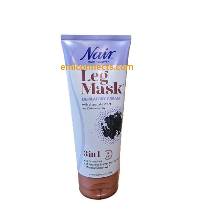 Nair Leg Mask Depilatory Cream – 3 in 1 Hair Remover