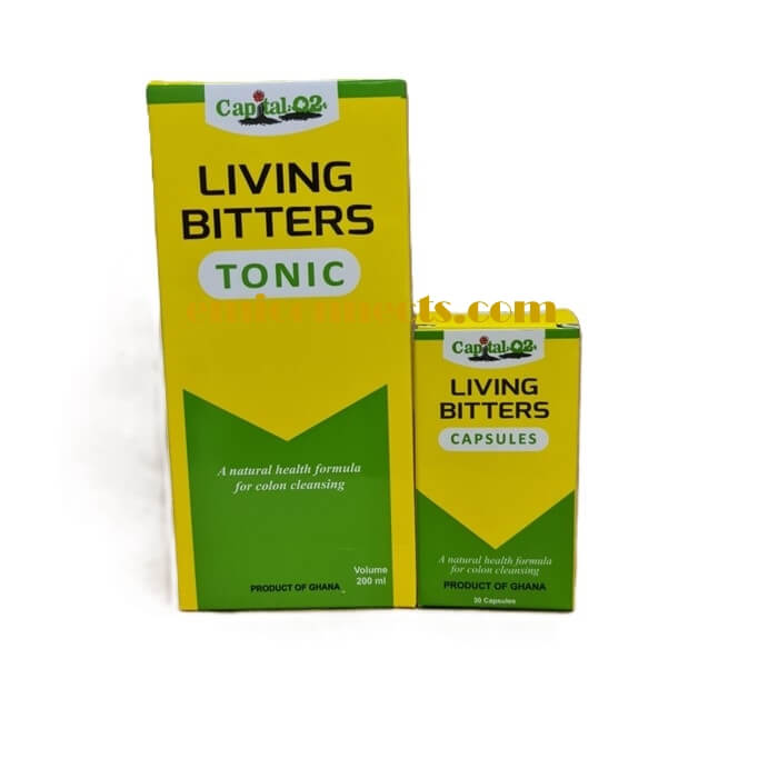 LIVING BITTERS NATURAL HEALTH FORMULA FOR COLON CLEANSING