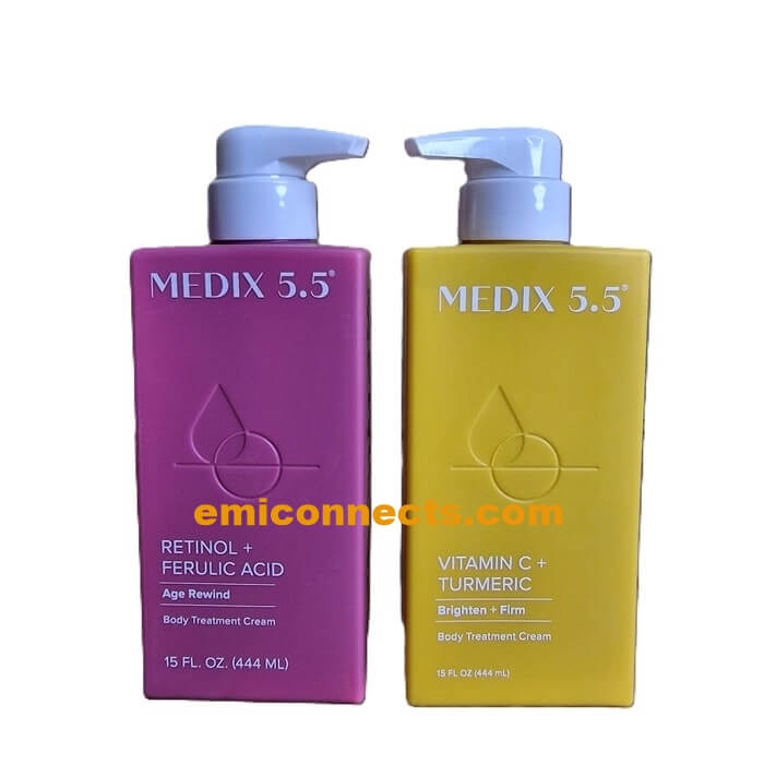Medix 5.5 Retinol Cream with Ferulic Acid - Age Rewind & Vitamin C + Turmeric
