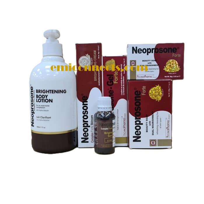 NEOPROSONE SKIN BRIGHTENING PRODUCTS