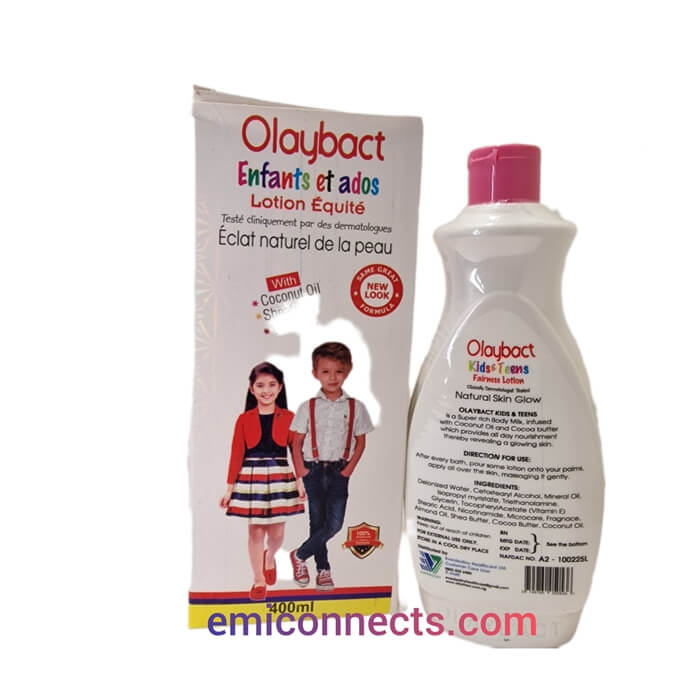 Olaybact Kids & Teens Fairness Lotion Natural Skin Glow 400ml