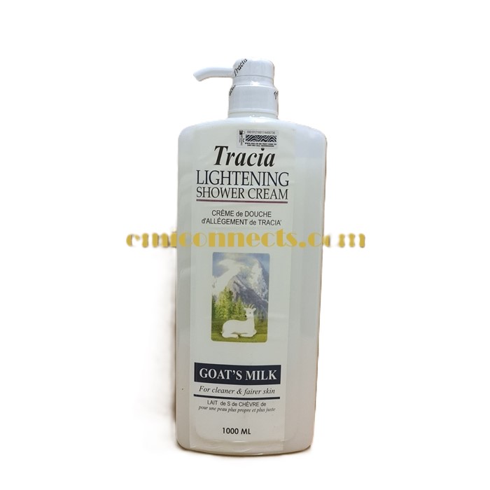 TRACIA GOAT'S MILK SKIN LIGHTENING SHOWER CREAM - 1000ML
